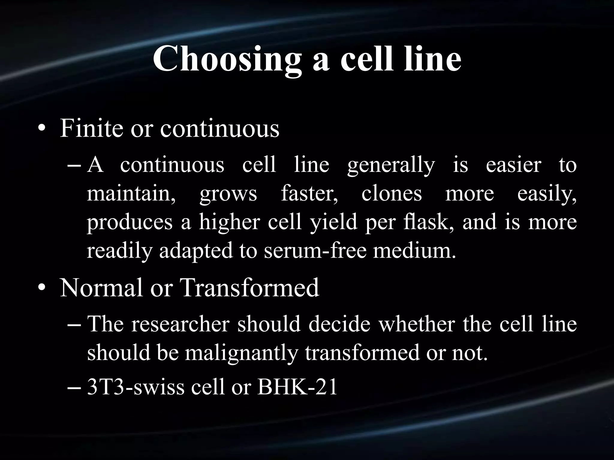 Primary culture and cell line | PPTX