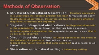 Primary Source of Data Collection - Observations, Survey, Focus Groups ...