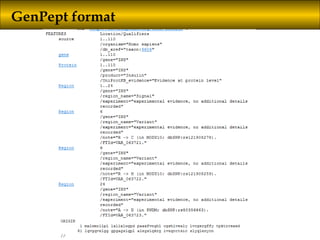 Primary databases ncbi | PPT