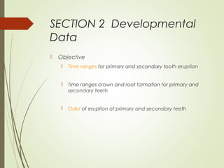 Primary Dentition | PPT