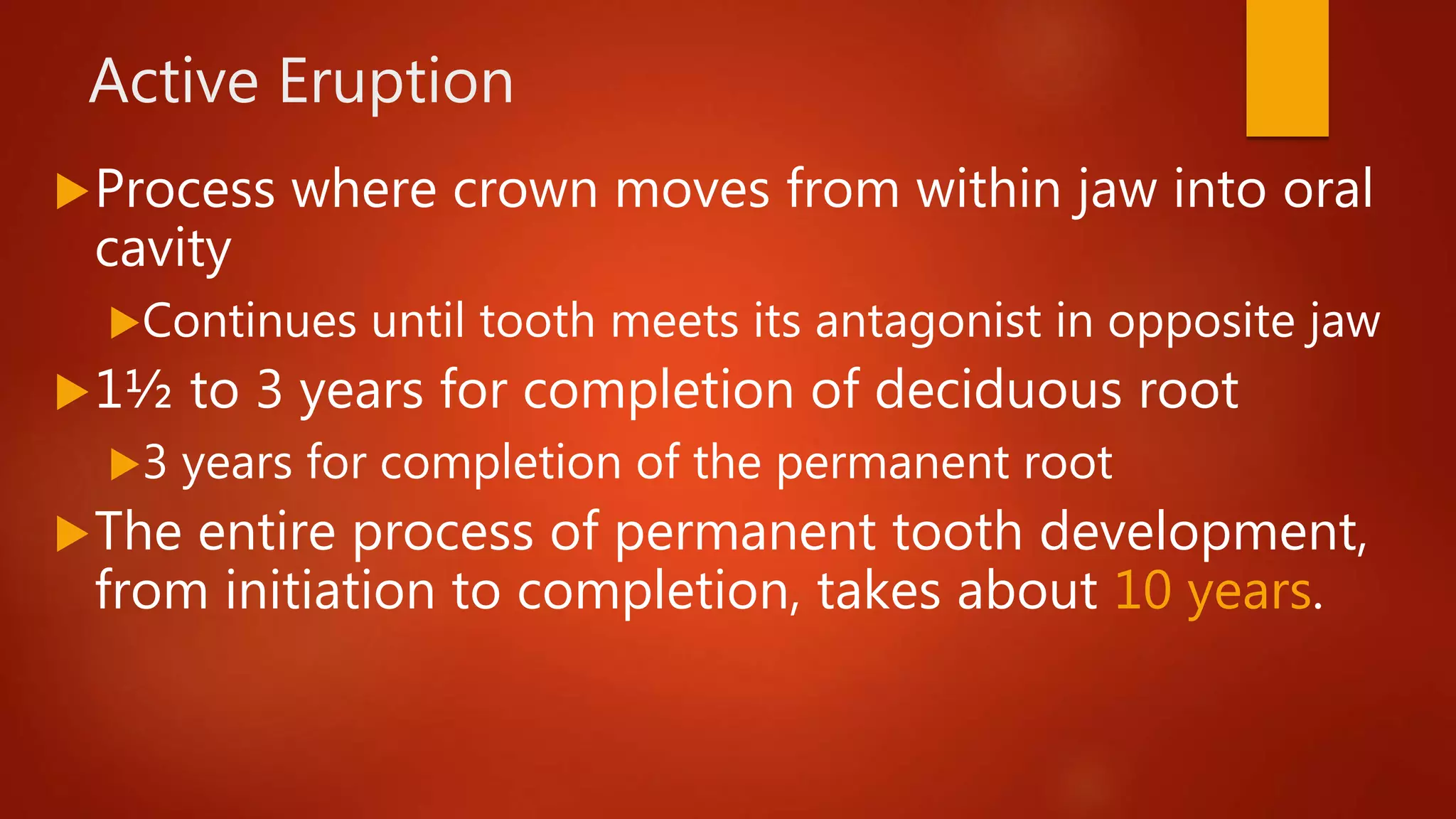 Primary Dentition and Tooth Development | PPTX