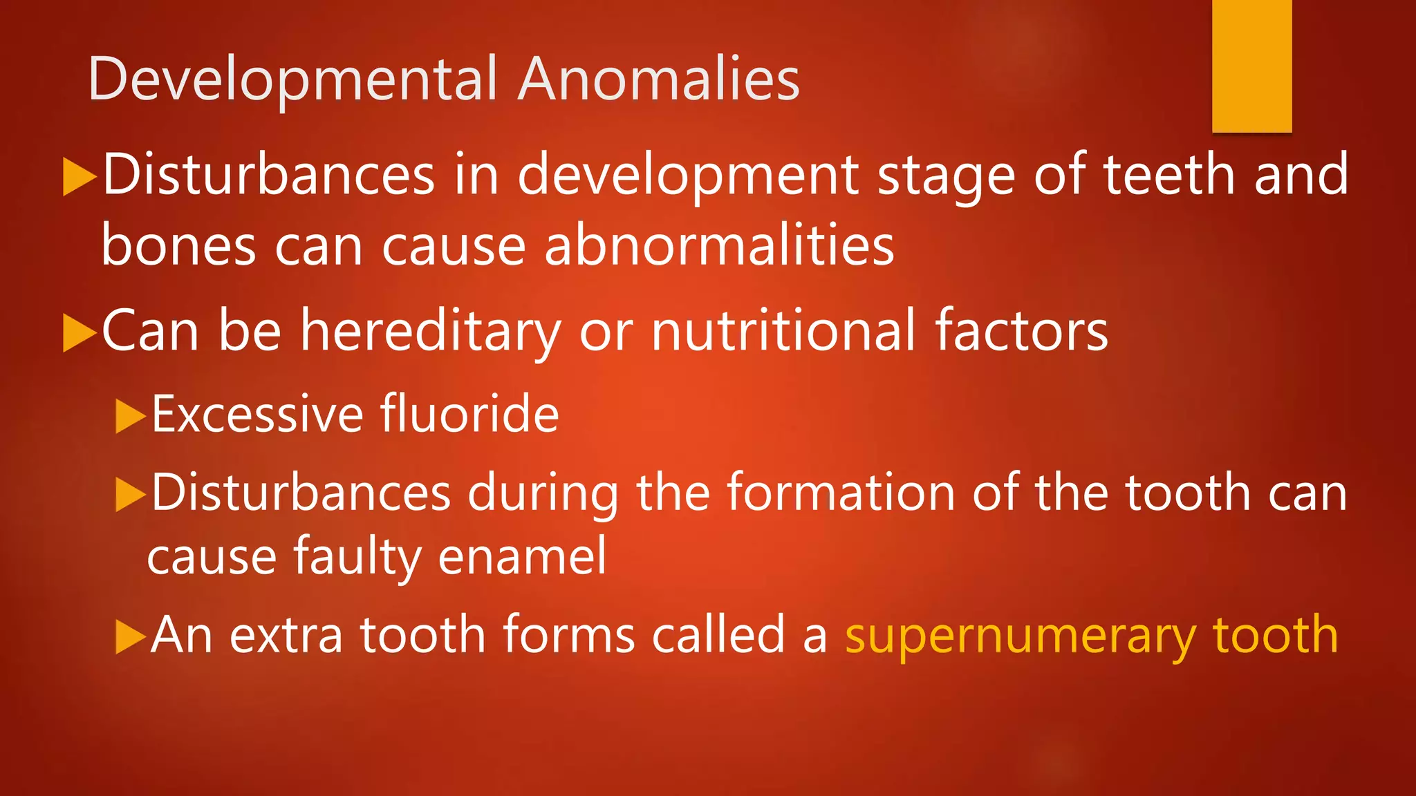 Primary Dentition and Tooth Development | PPTX