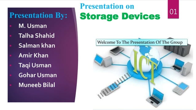 Primary and secondary Storage devices | PPTX | Data Storage and Warehousing | Computing