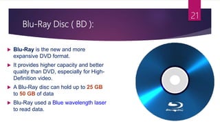 Primary and secondary Storage devices | PPTX
