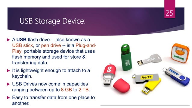 Primary and secondary Storage devices | PPTX | Data Storage and Warehousing | Computing