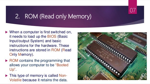 Primary and secondary Storage devices