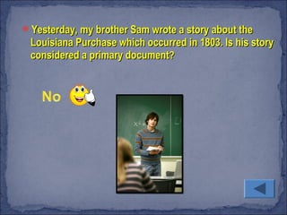 Primary documentquiz | PPT