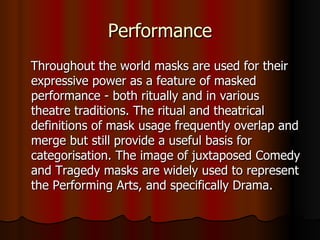 Primary D&T Masks | PPT