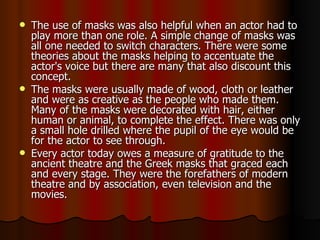 Primary D&T Masks | PPT