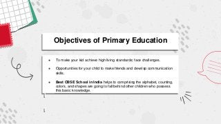 Primary Education _ Definition, Importance, and Objectives.pptx