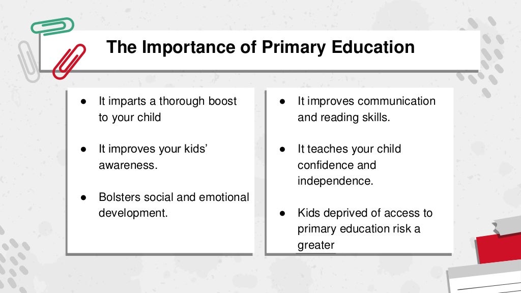 Primary Education _ Definition, Importance, and Objectives.pptx
