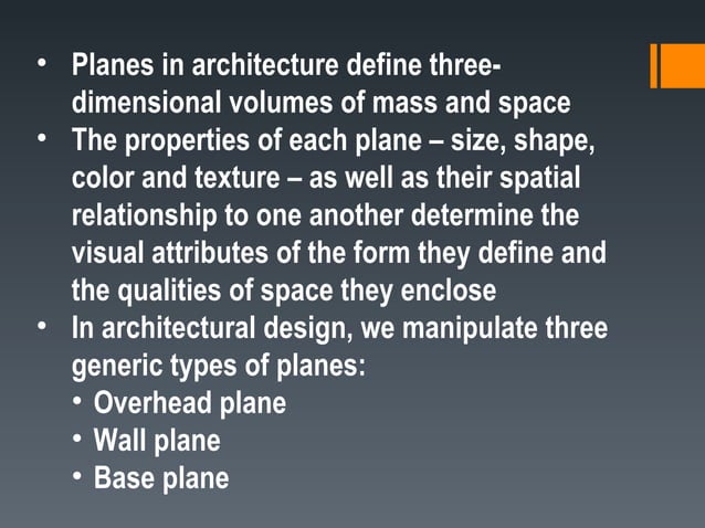 Primary elements of form | PPT