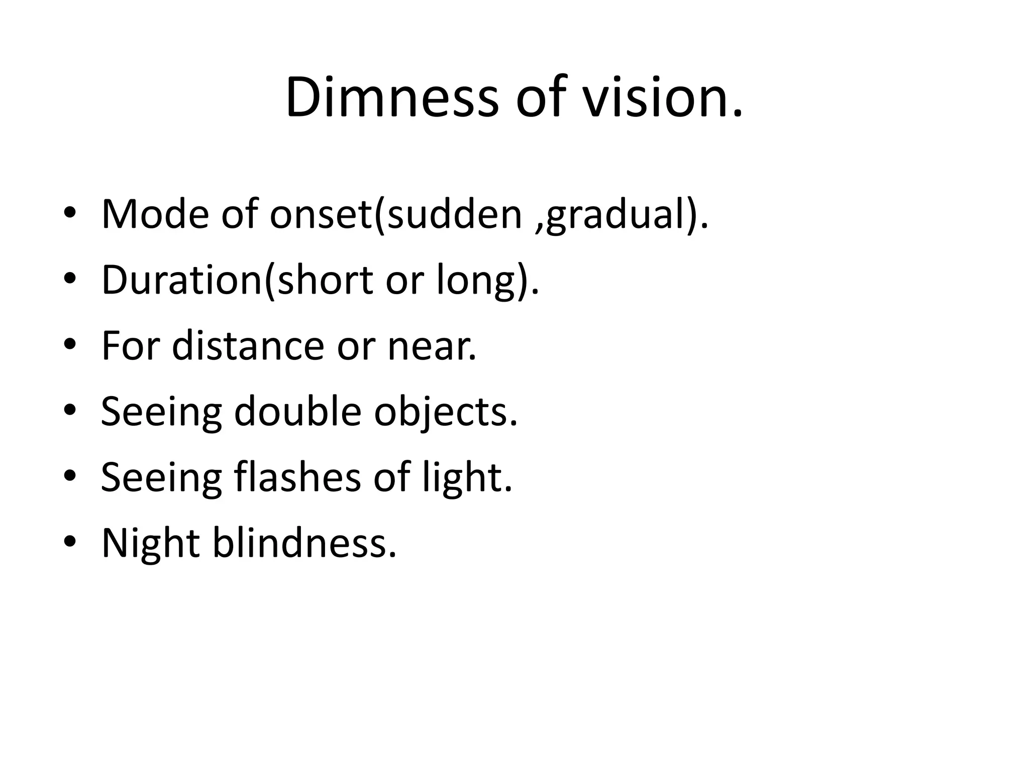 Primary eye care examination | PPTX