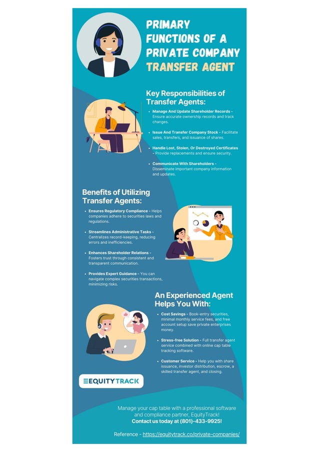 Primary Function Of Private Company Transfer Agent | PDF