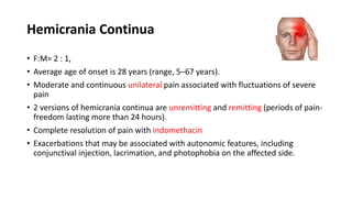 Primary headache | PPT