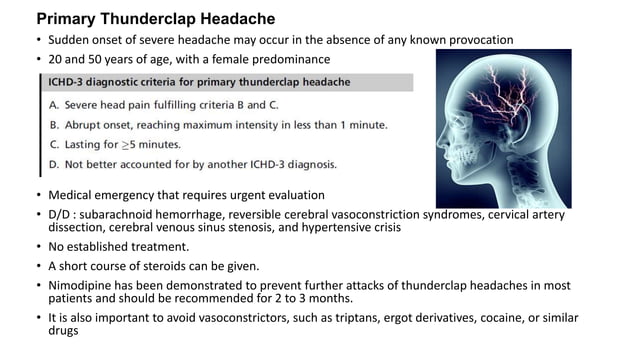 Primary headache | PPT