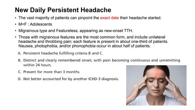 Primary headache | PPT