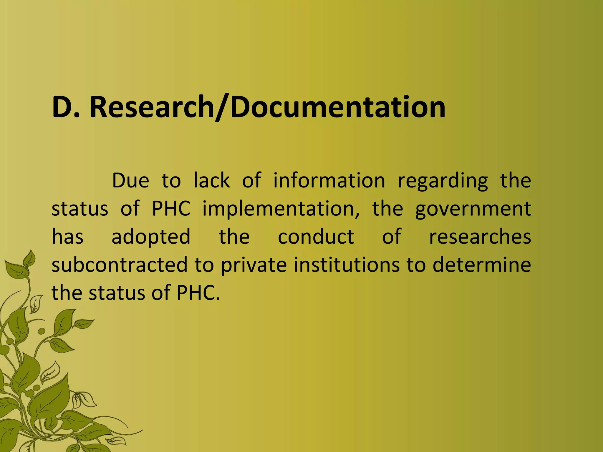 Primary Health Care | PPT