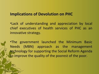 Primary Health Care | PPT