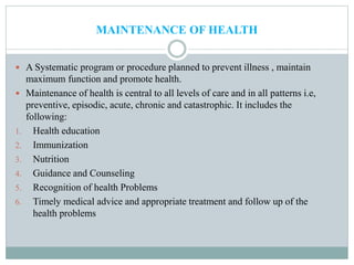 Primary health care | PPTX