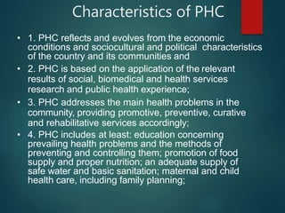 Primary health care | PPTX