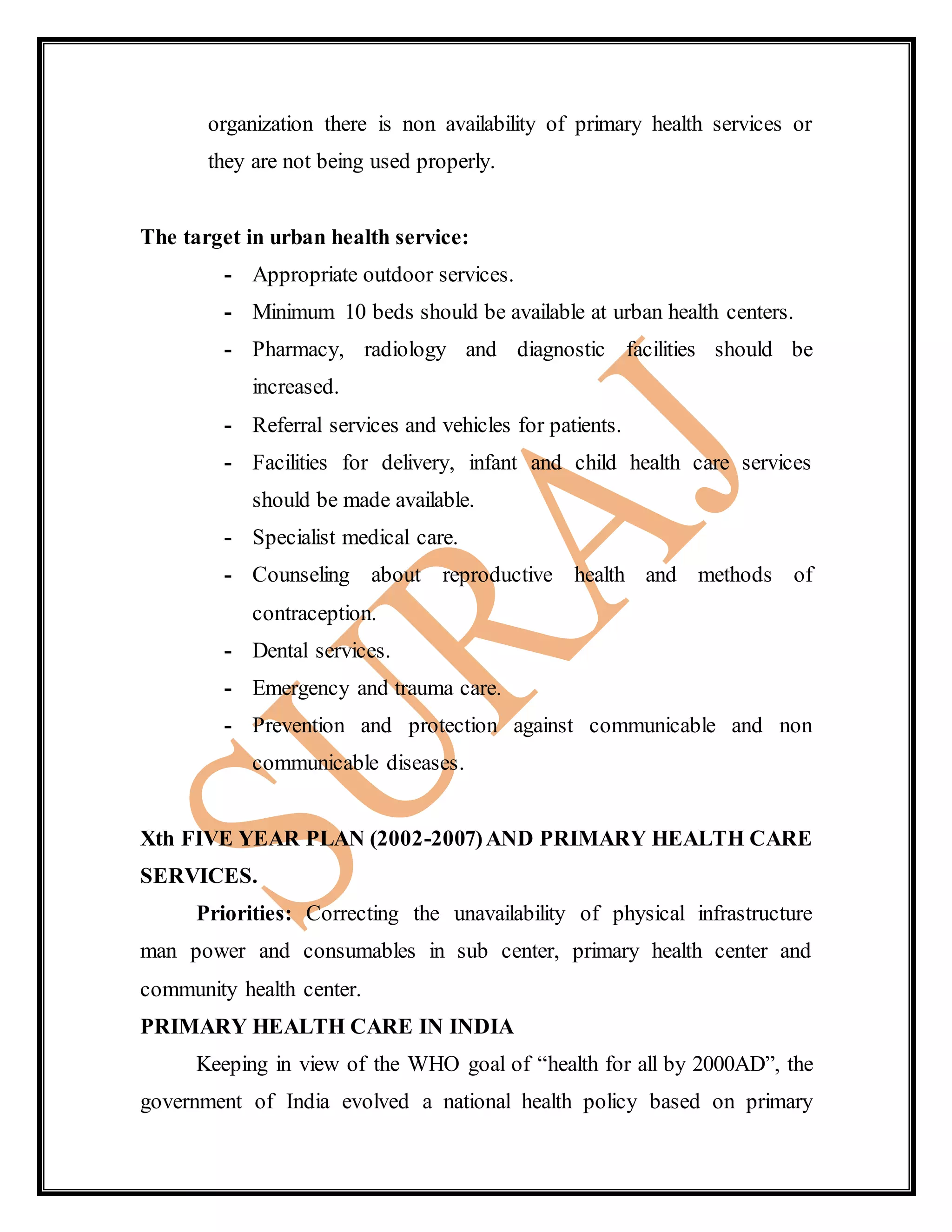 PRIMARY HEALTH CARE.doc