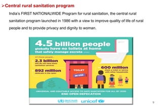 primary health care and improvement in rural sanitation | PPTX