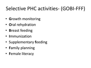 Primary health care 22 SlideShare for human medicine | PPT