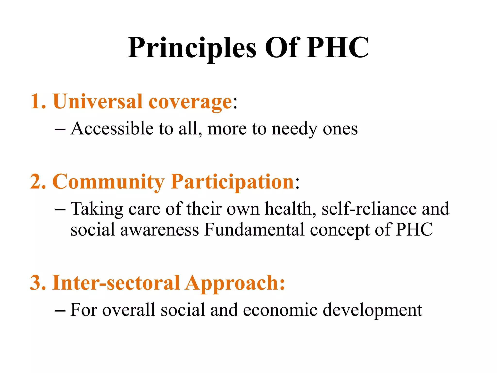 Primary health care and alma ata | PPTX