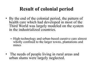 Primary health care and alma ata | PPTX