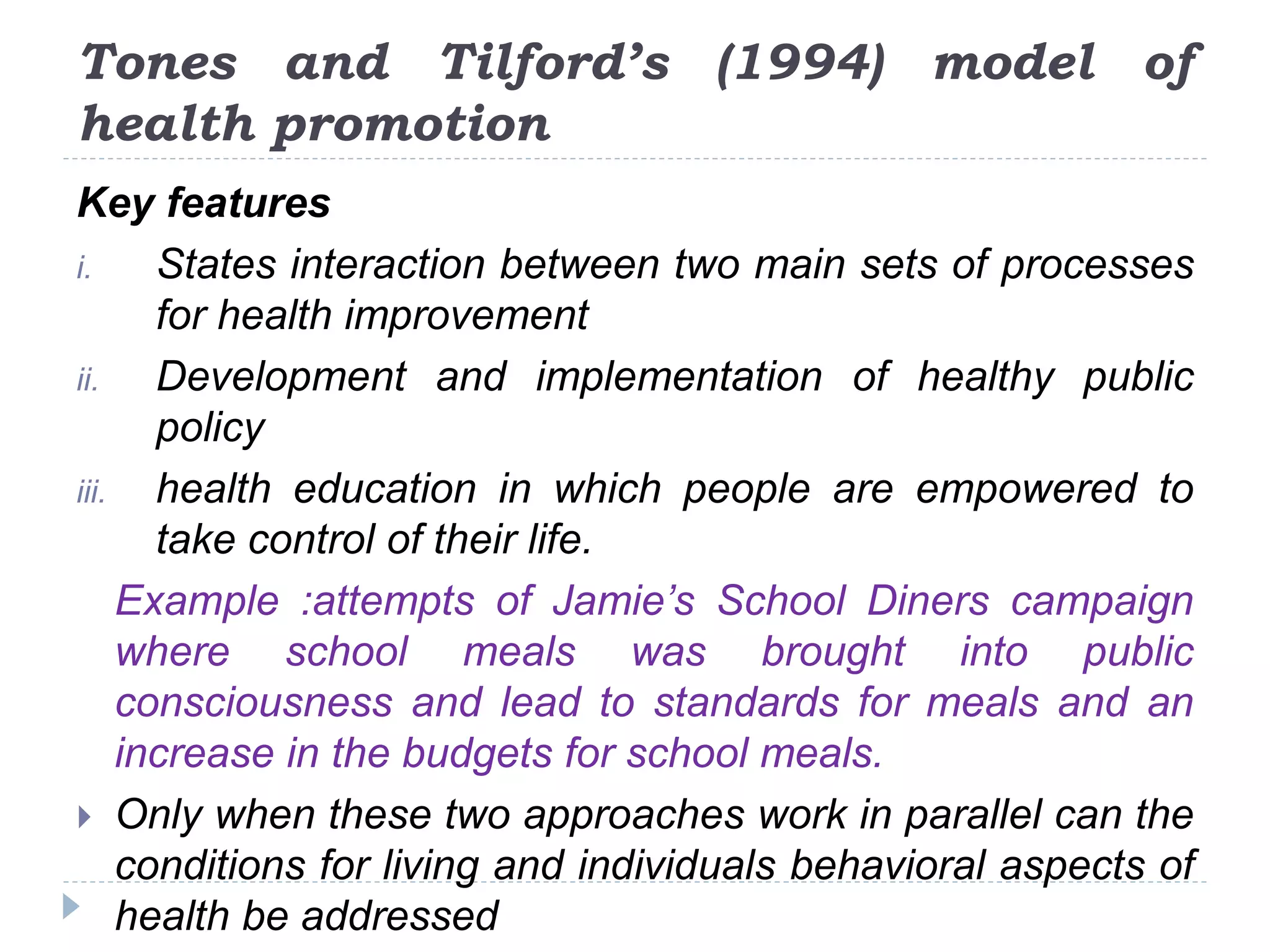 Primary health care and health promotion | PPTX