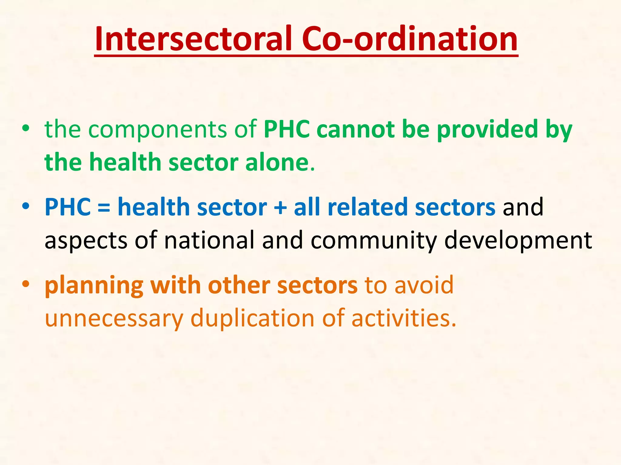 Primary health care concept | PPTX