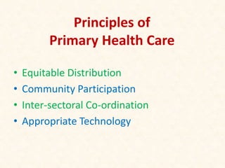 Primary health care concept | PPTX