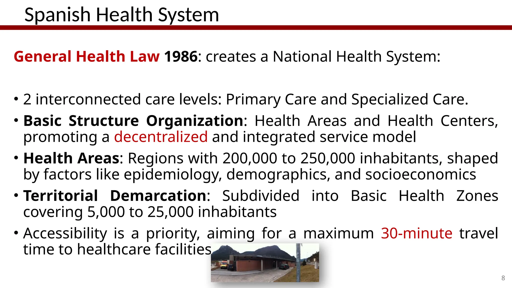 Health organization in Catalonia (Catalan health model) | PPTX