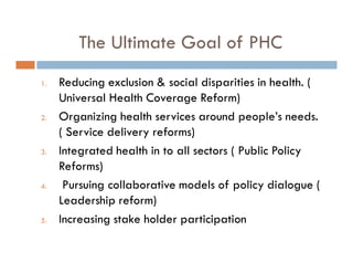 Primary health care in india | PDF