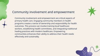 Mbbs primary health care of community.pptx
