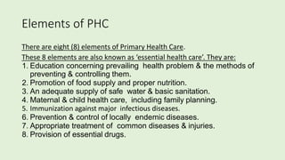 Primary Health Care (PHC) | PPTX