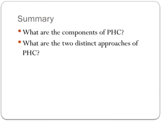 Introductin PRIMARY HEALTH CARE (PHC).pptx