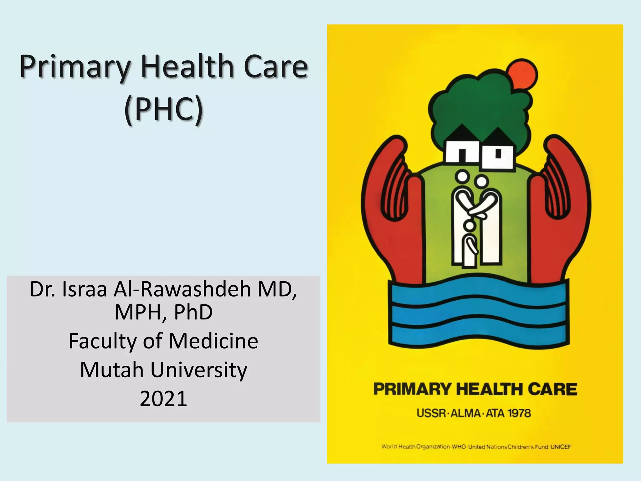 Primary health care(phc)(1) | PPT