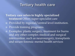Primary health care p p t | PPTX | Health Insurance | Insurance