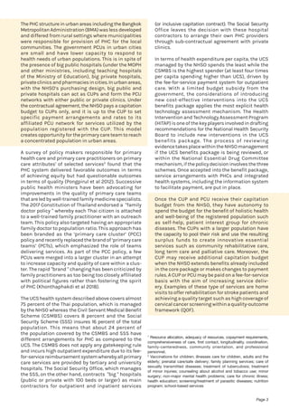 Primary Health Care the Building block for UHC | PDF