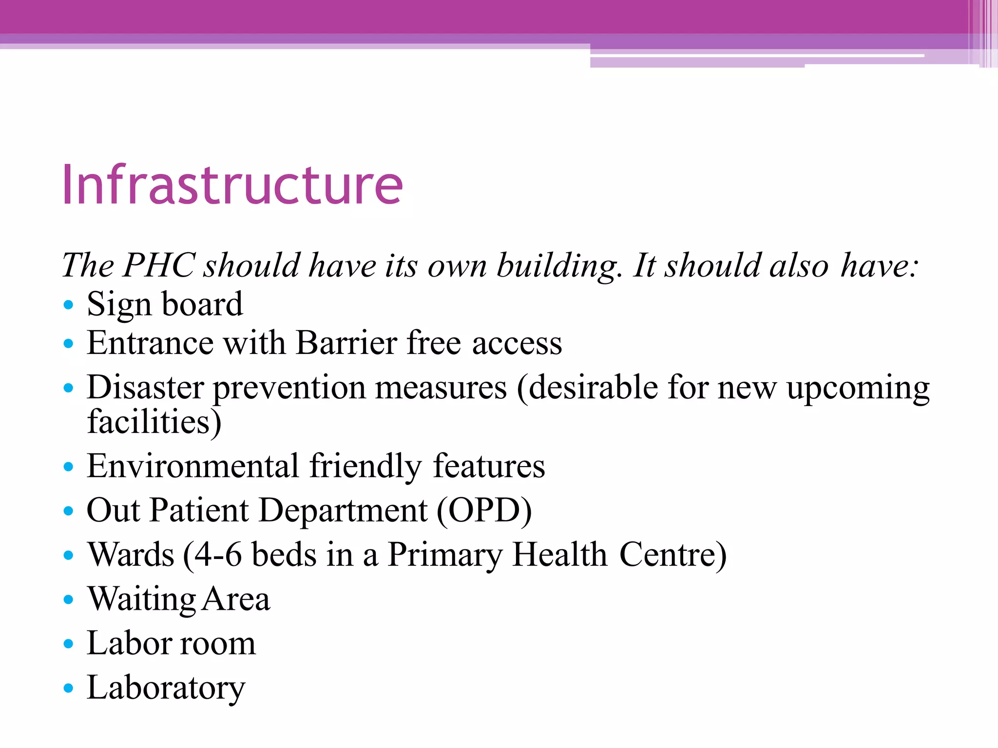 Primary health center | PPTX