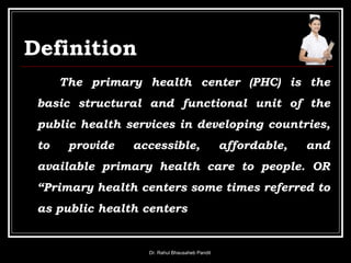 Primary health centre | PPTX