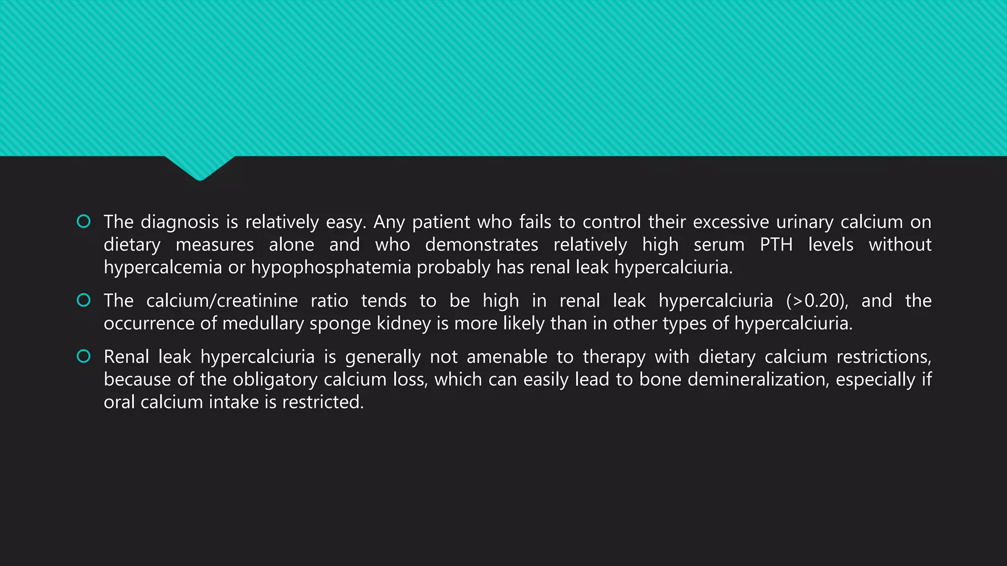 Primary hyperoxaluria and renal hypercalciuria | PPTX