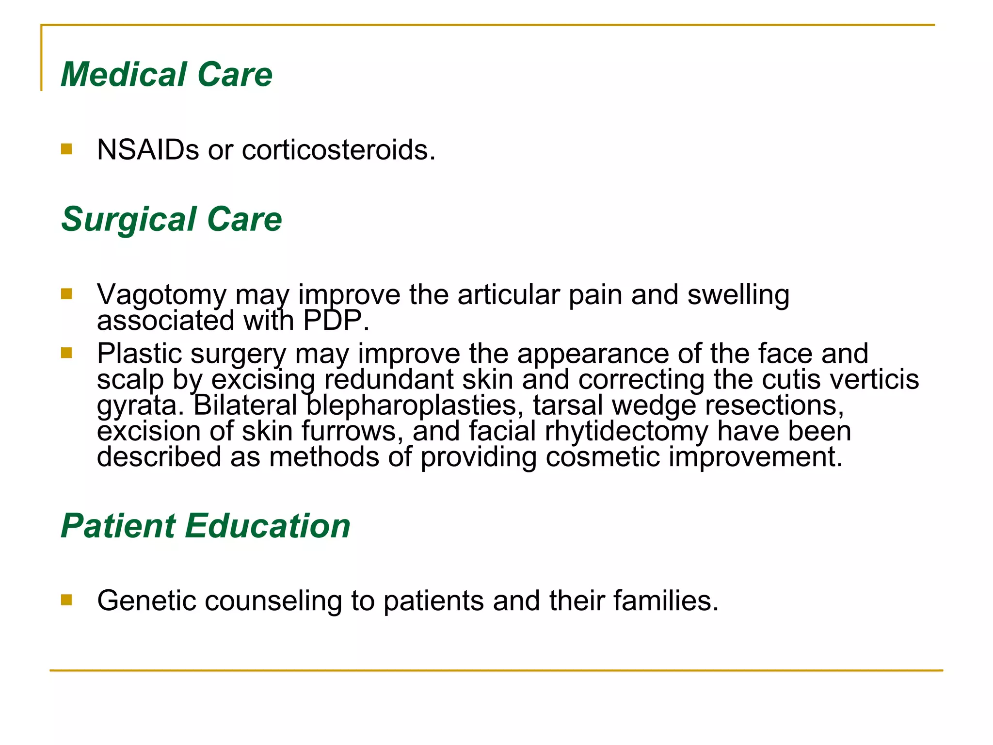 Primary hypertrophic osteoarthropathy (hpoa) | PPT