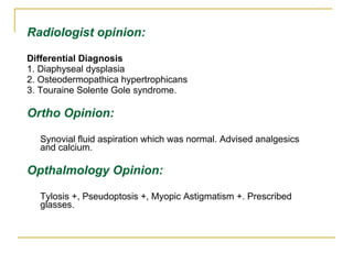 Primary hypertrophic osteoarthropathy (hpoa) | PPT