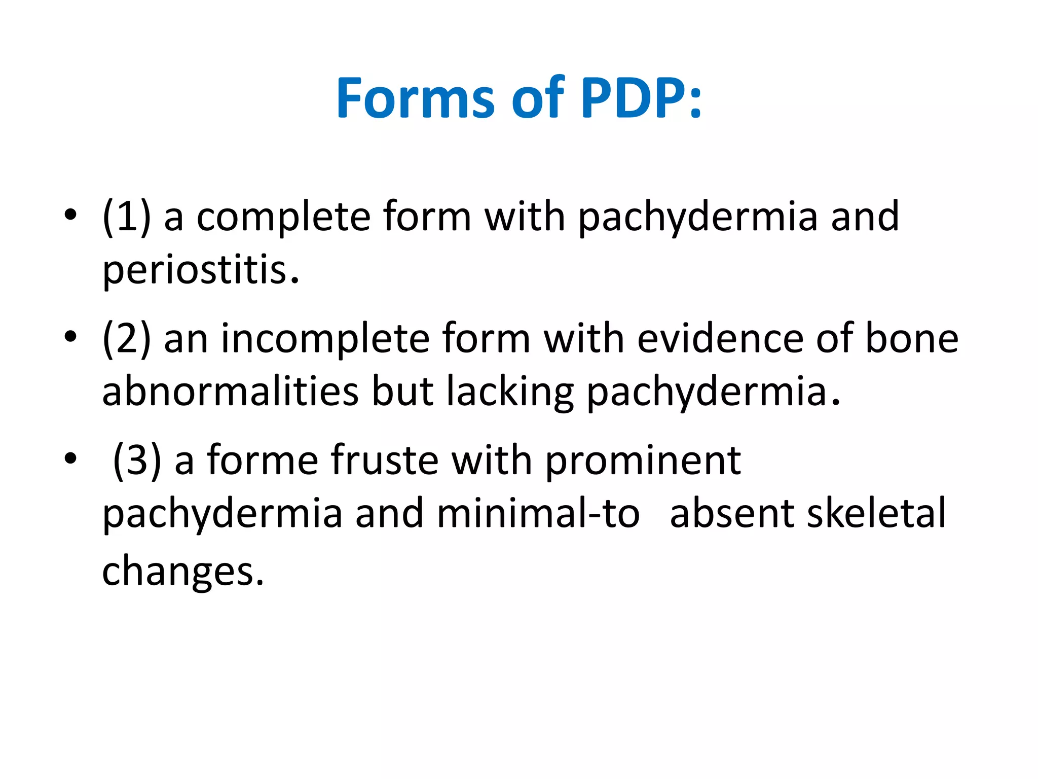 Primary hypertrophic osteoarthropathy (hpoa) | PPTX