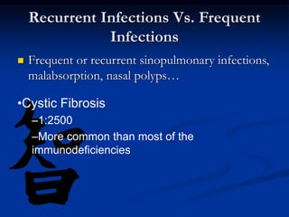 Primary_Immune_Deficiencies_Presentations_Diagnosis_and Management.ppt