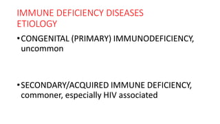 PRIMARY IMMUNE DEFICIENCY DISEASES | PDF