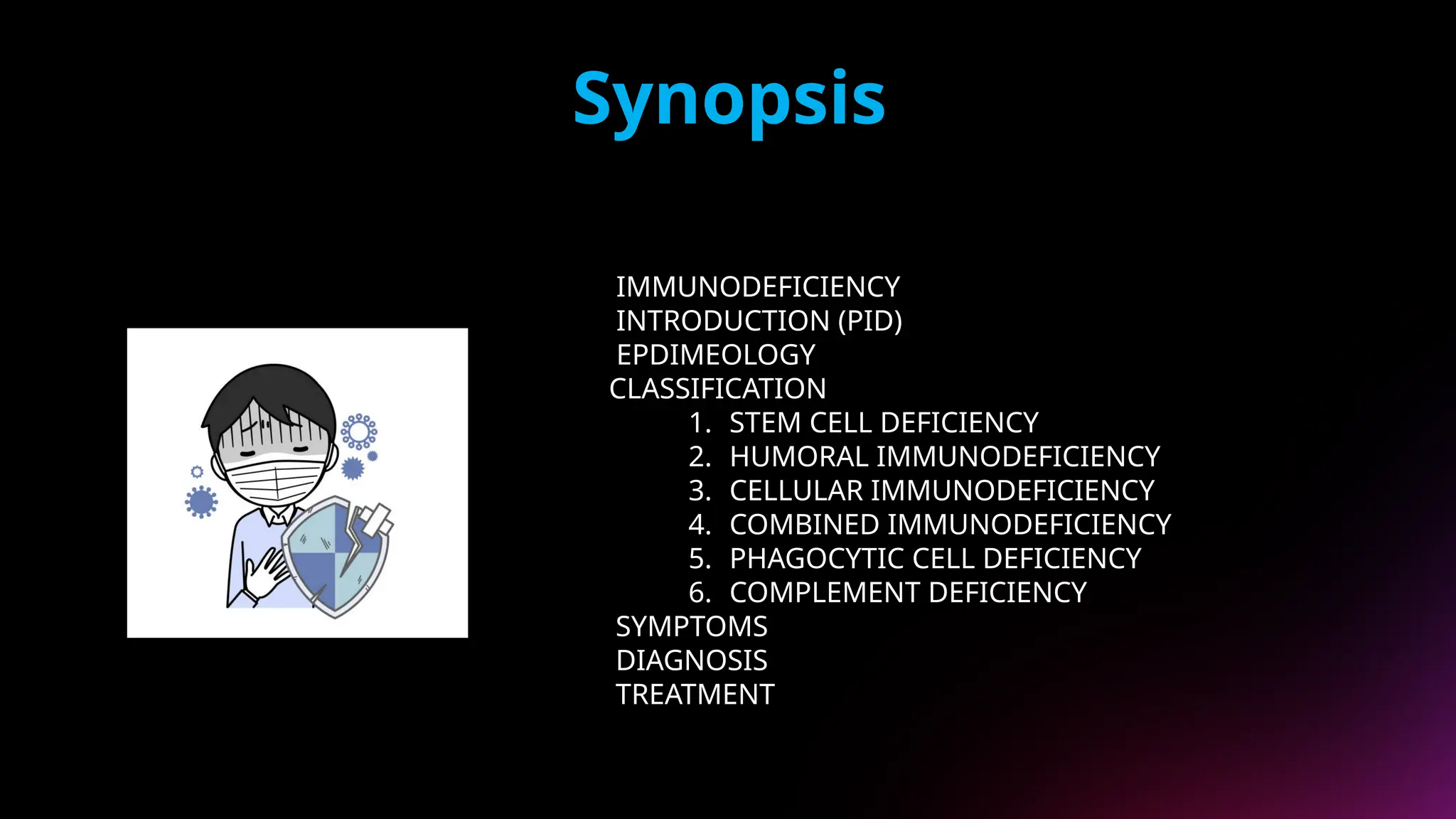PRIMARY IMMUNODEFICIENCY - IMMUNOLOGY SEM III.pptx